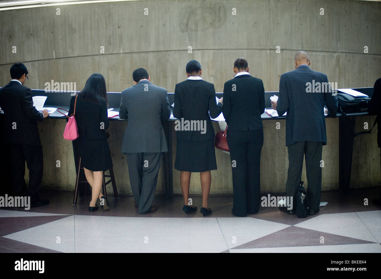 Jacob javits convention center job fair hi-res stock photography and ...
