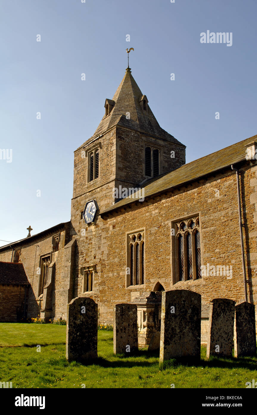 St. Andrew`s Church, Glaston, Rutland, England, UK Stock Photo - Alamy