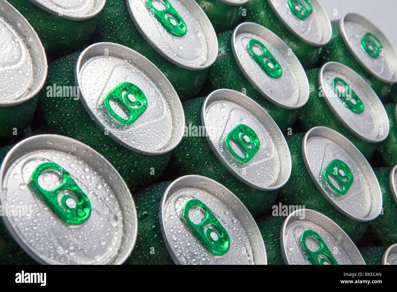 Aluminum cans with keys Stock Photo - Alamy