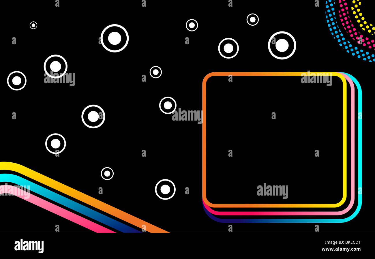 Funky Retro Image with Stripes Stock Photo - Alamy