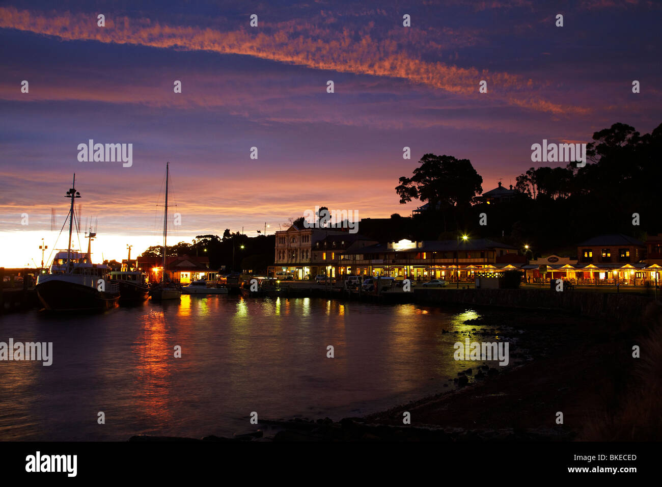 Strahan village tasmania hi-res stock photography and images - Alamy