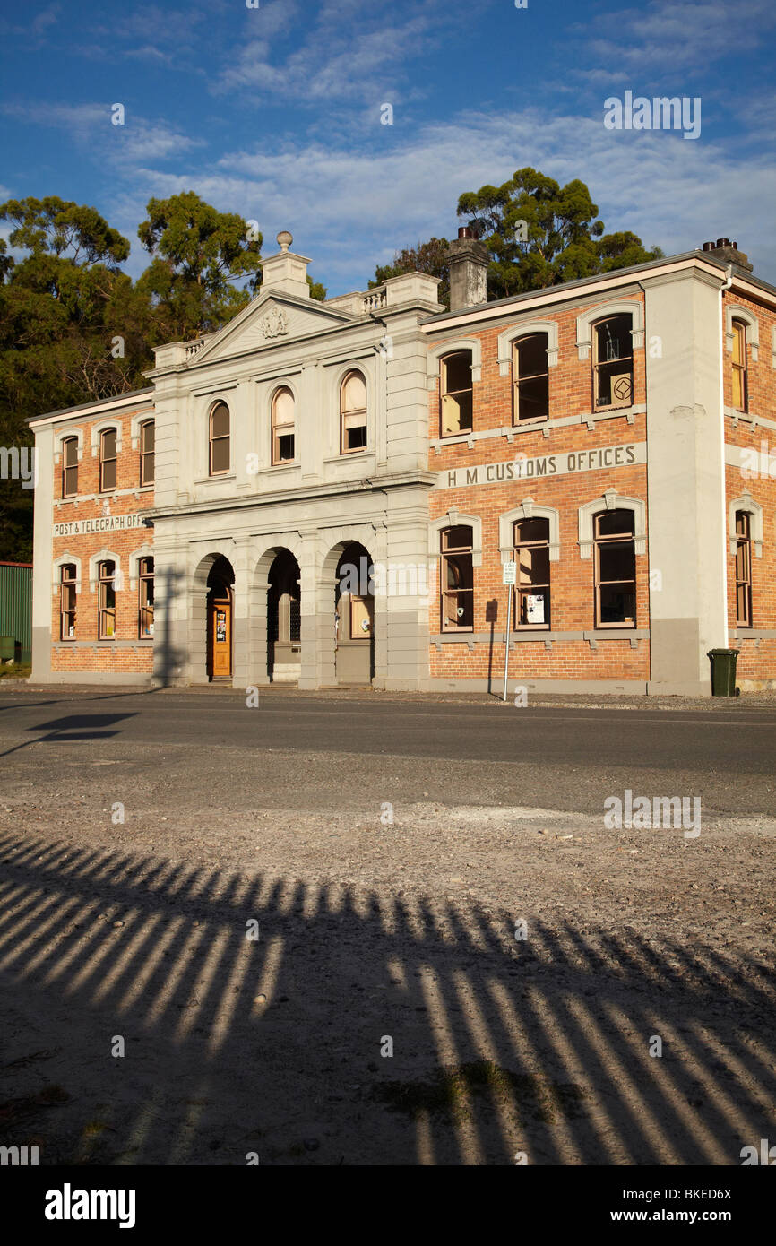 Historic Customs House and Post Office, Strahan, Western Tasmania ...