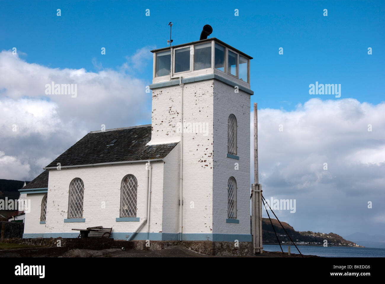 Toward Foghorn House Toward Point Firth of Clyde Cowal Dunoon Argyll ...