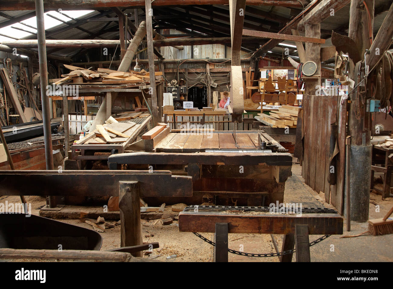 Morrison's Huon Pine Sawmill, Strahan, Western Tasmania, Australia ...