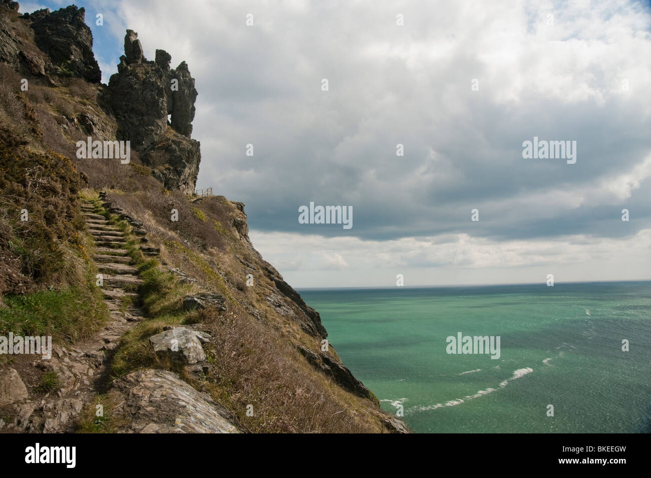 Devon south west coastal path hi-res stock photography and images - Alamy