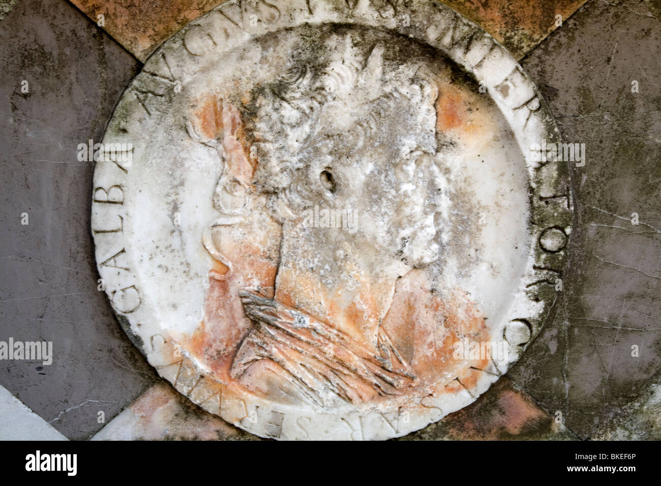 Marble Plaque Dedicated To Servius Galba Augustus Roman Emperor AD 69 ...