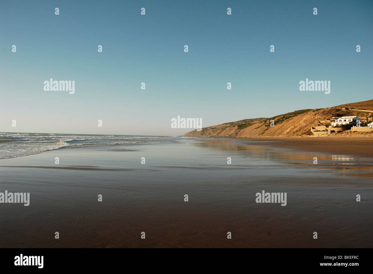 Beach at Asilah, Morocco Stock Photo - Alamy