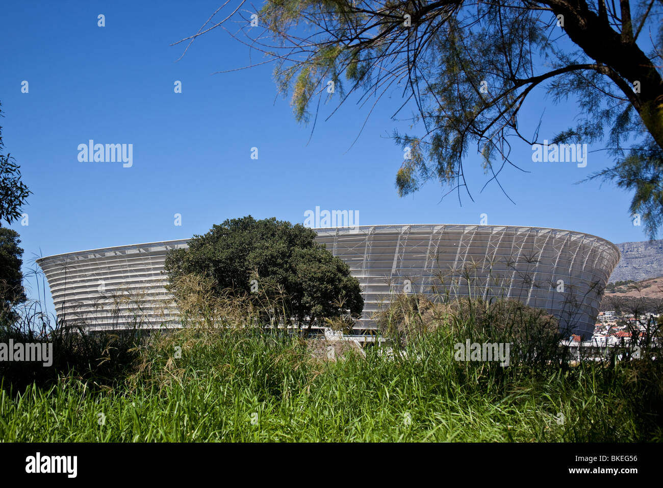 The Green Point Football Stadium, Capetown, South Africa Stock Photo ...