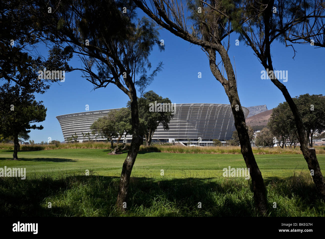 The Green Point Football Stadium, Capetown, South Africa Stock Photo ...