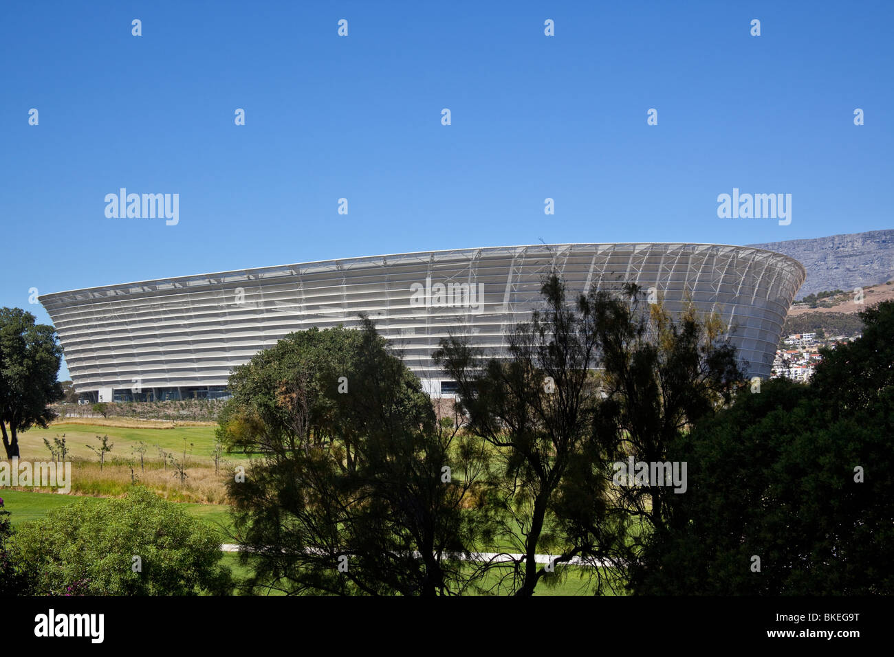 The Green Point Football Stadium, Capetown, South Africa Stock Photo ...