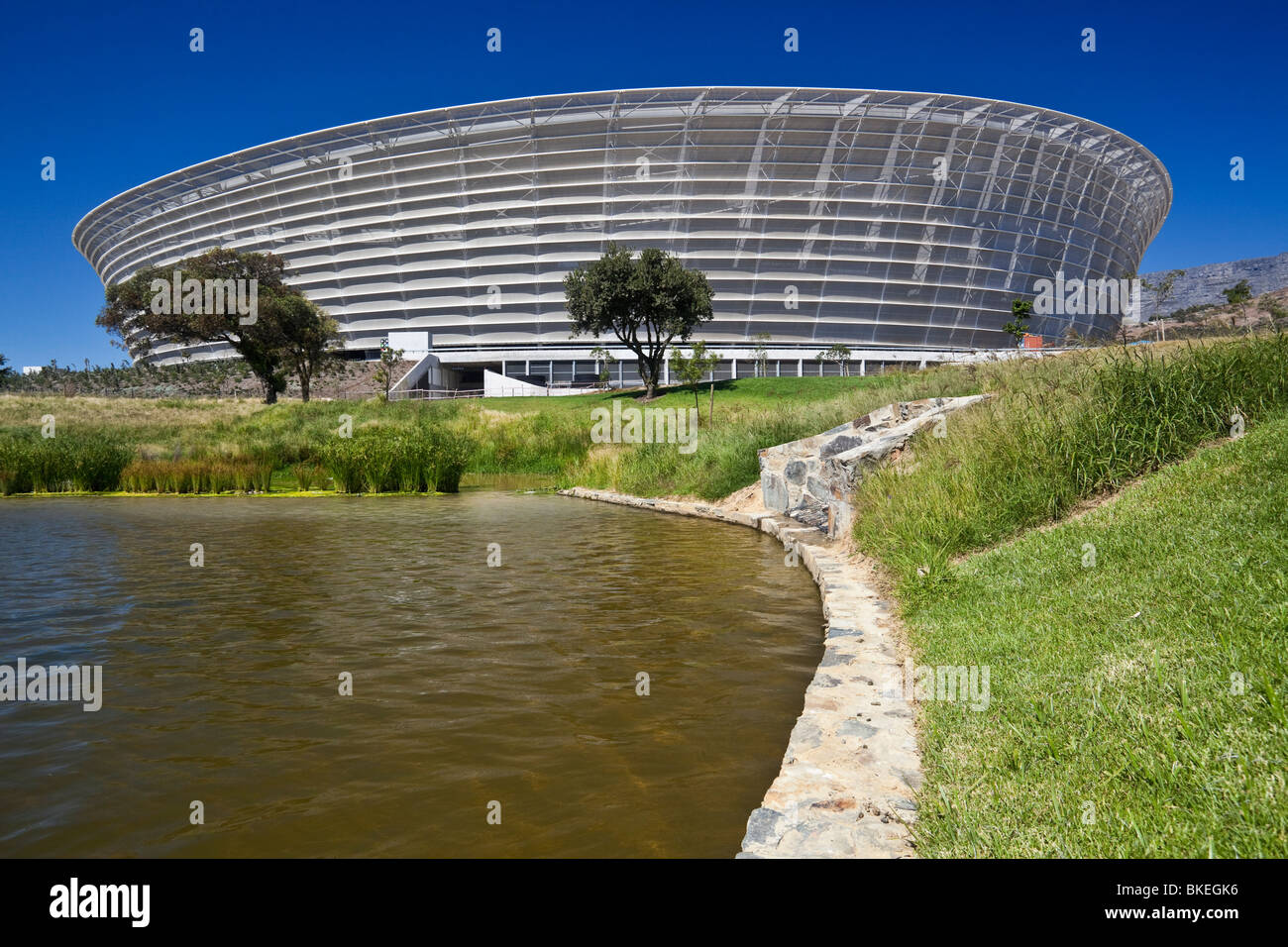 The Green Point Football Stadium, Capetown, South Africa Stock Photo ...