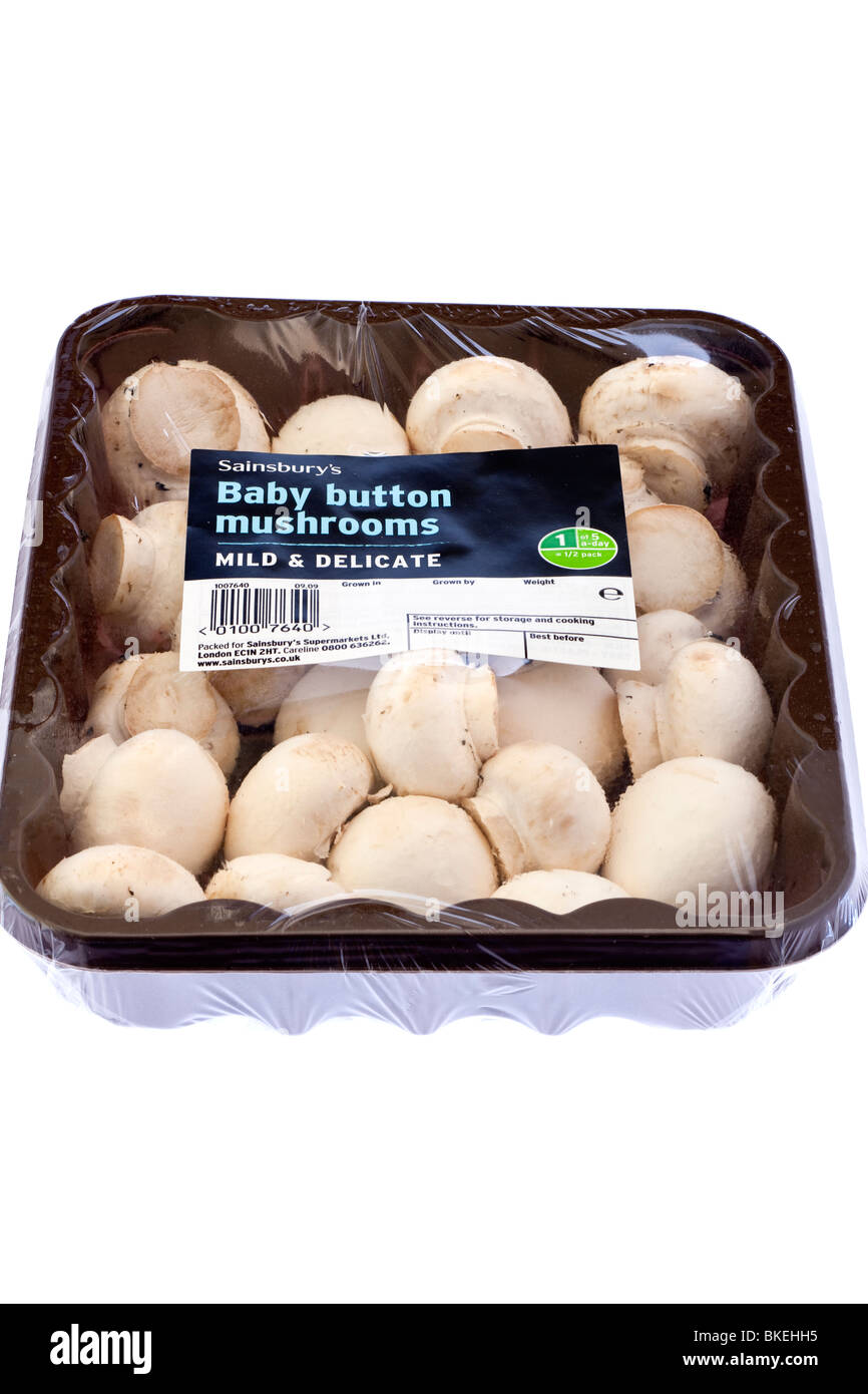 Punnet of mushrooms hi-res stock photography and images - Alamy