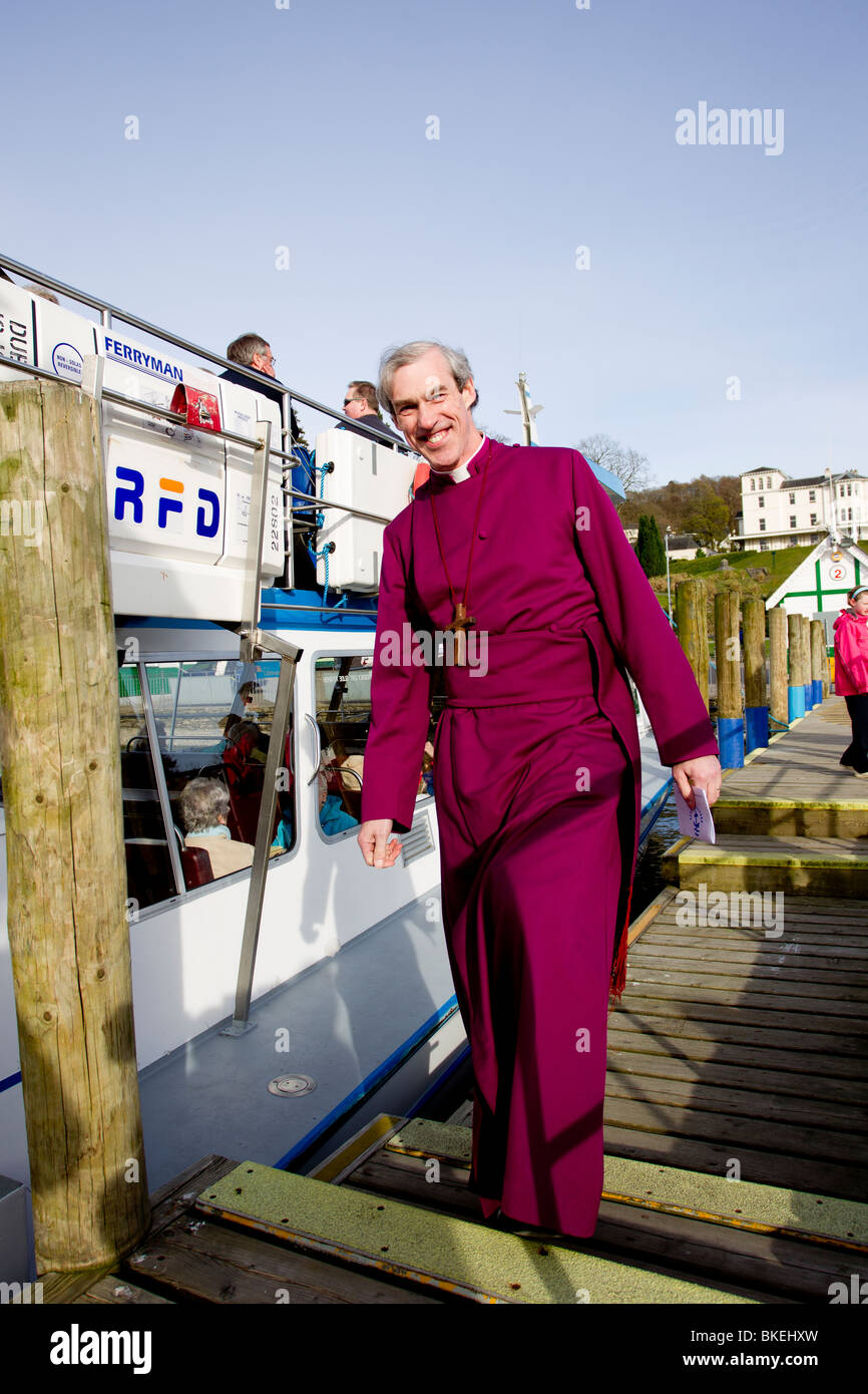The Bishop of Carlisle the Right Reverend James Newcome Stock Photo - Alamy