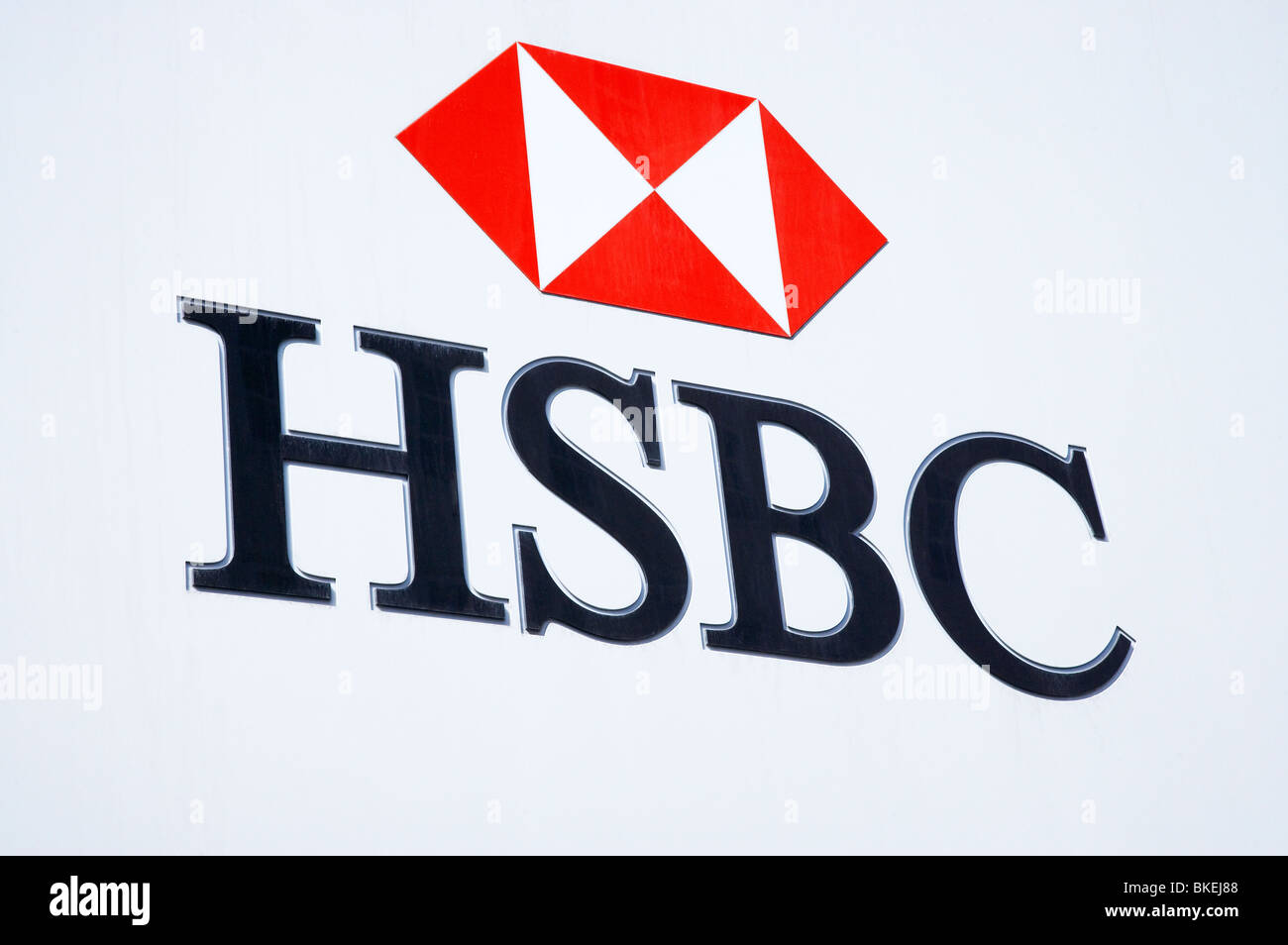 HSBC bank sign and logo Stock Photo - Alamy