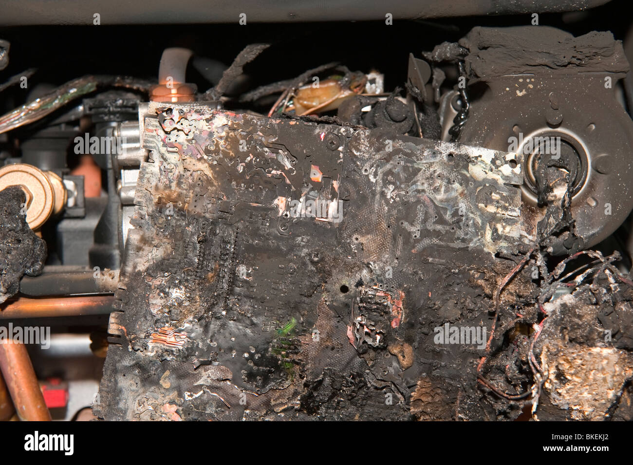 Burnt pcb hi-res stock photography and images - Alamy