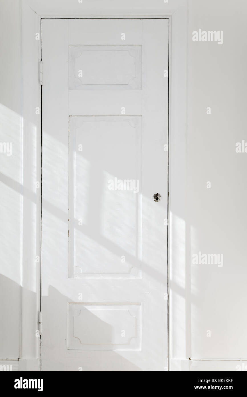Old-fashioned closet door Stock Photo - Alamy