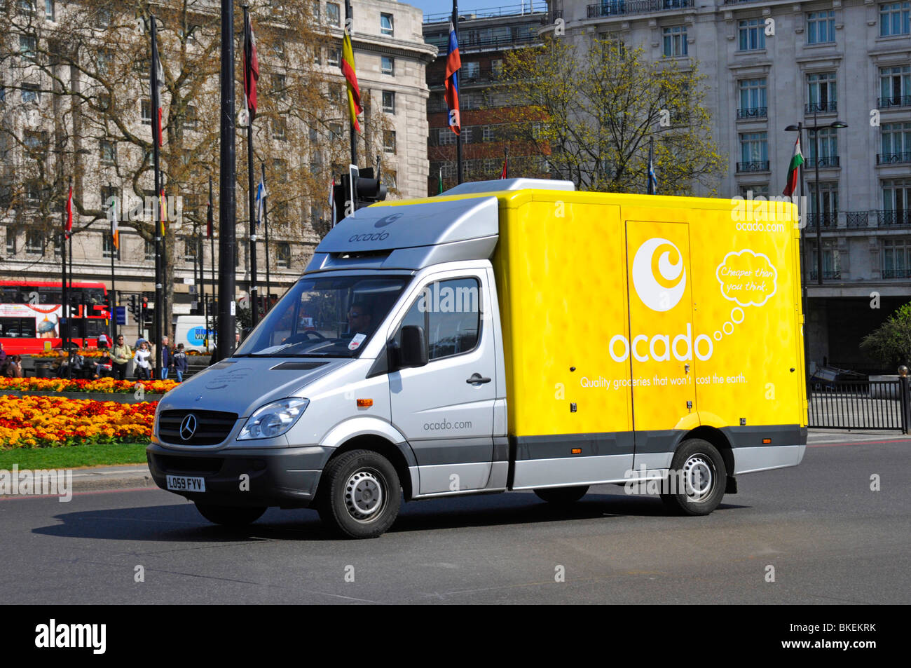 Ocado and delivery hi-res stock photography and images - Alamy