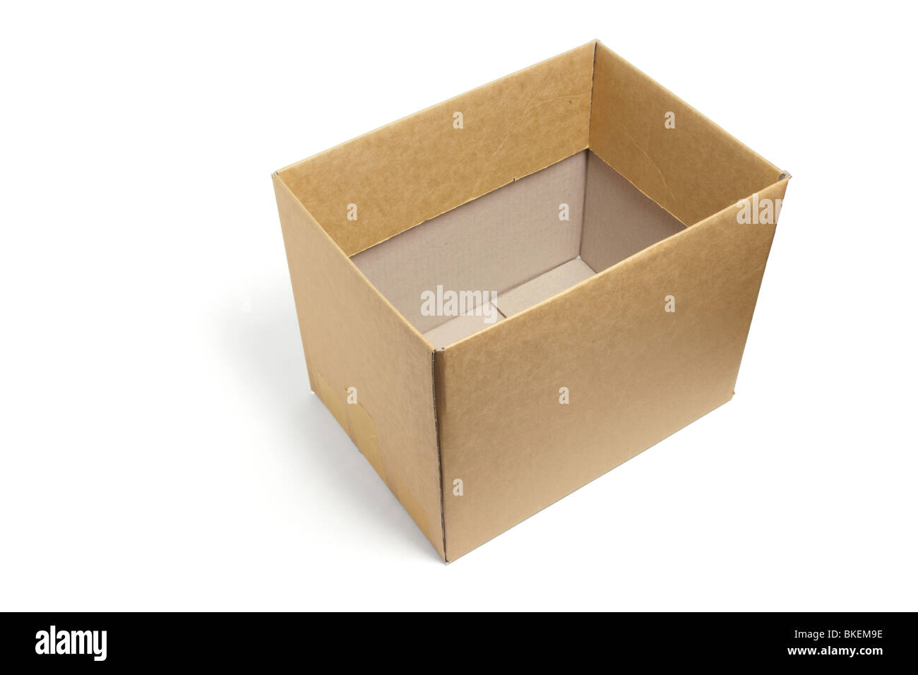 Cardboard Cardboard Box Carton Cut Out Stock Images & Pictures - Alamy