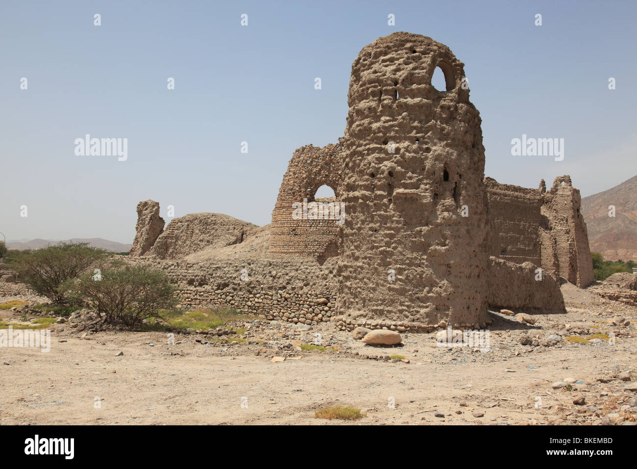 Watchtower fort muscat oman hi-res stock photography and images - Alamy