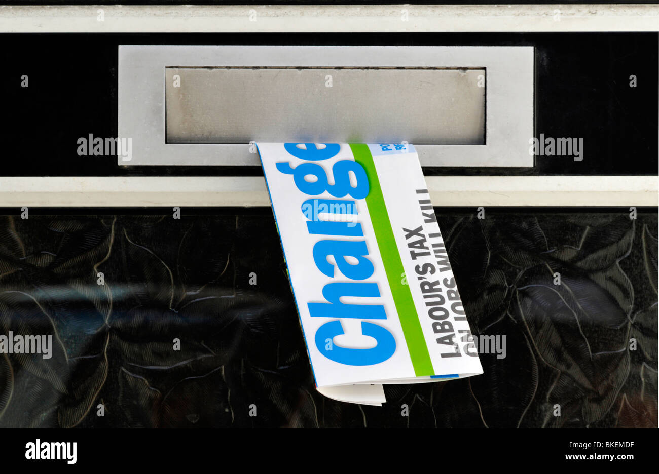 Political leaflet uk hi-res stock photography and images - Alamy