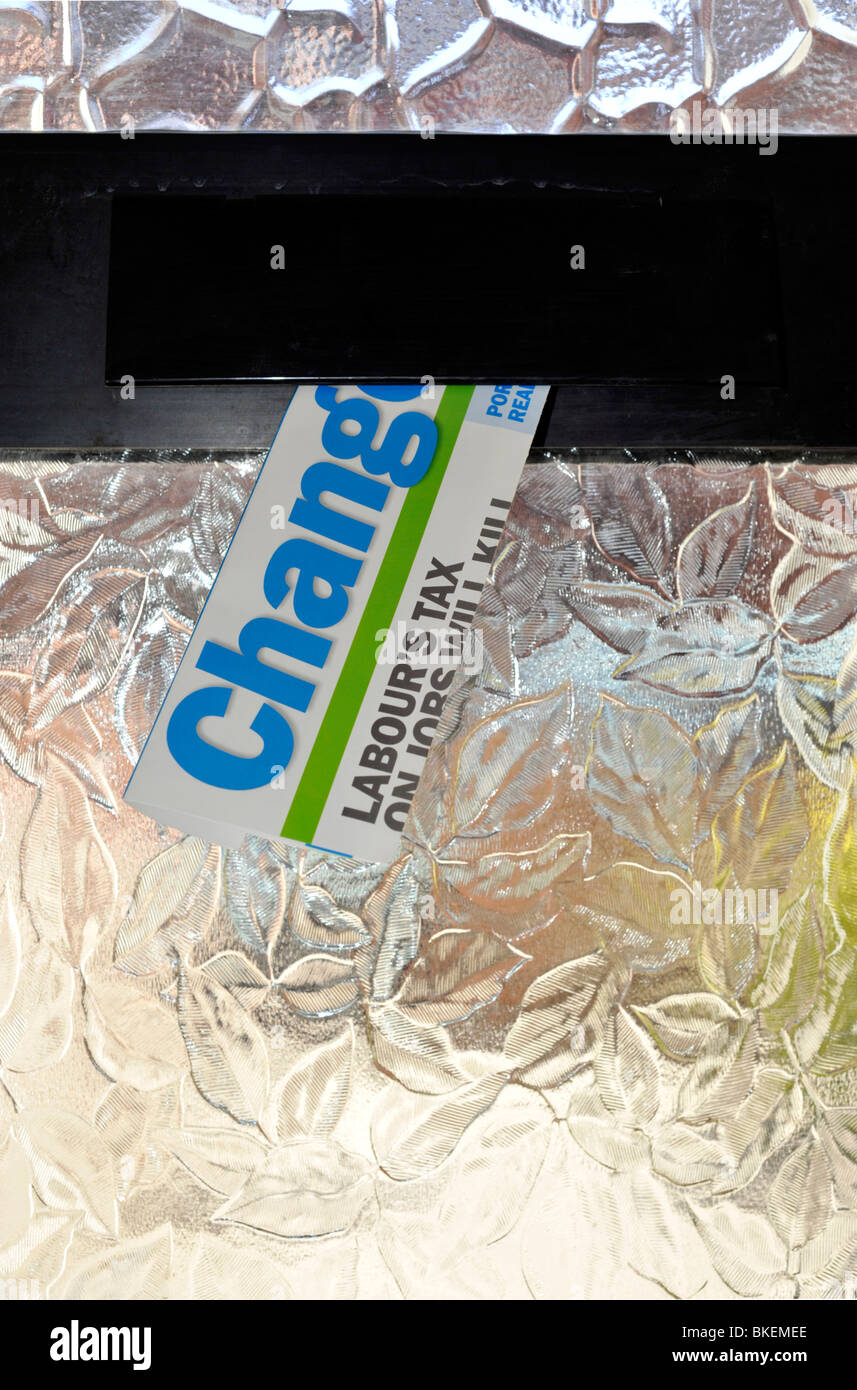 Political leaflet uk hi-res stock photography and images - Alamy