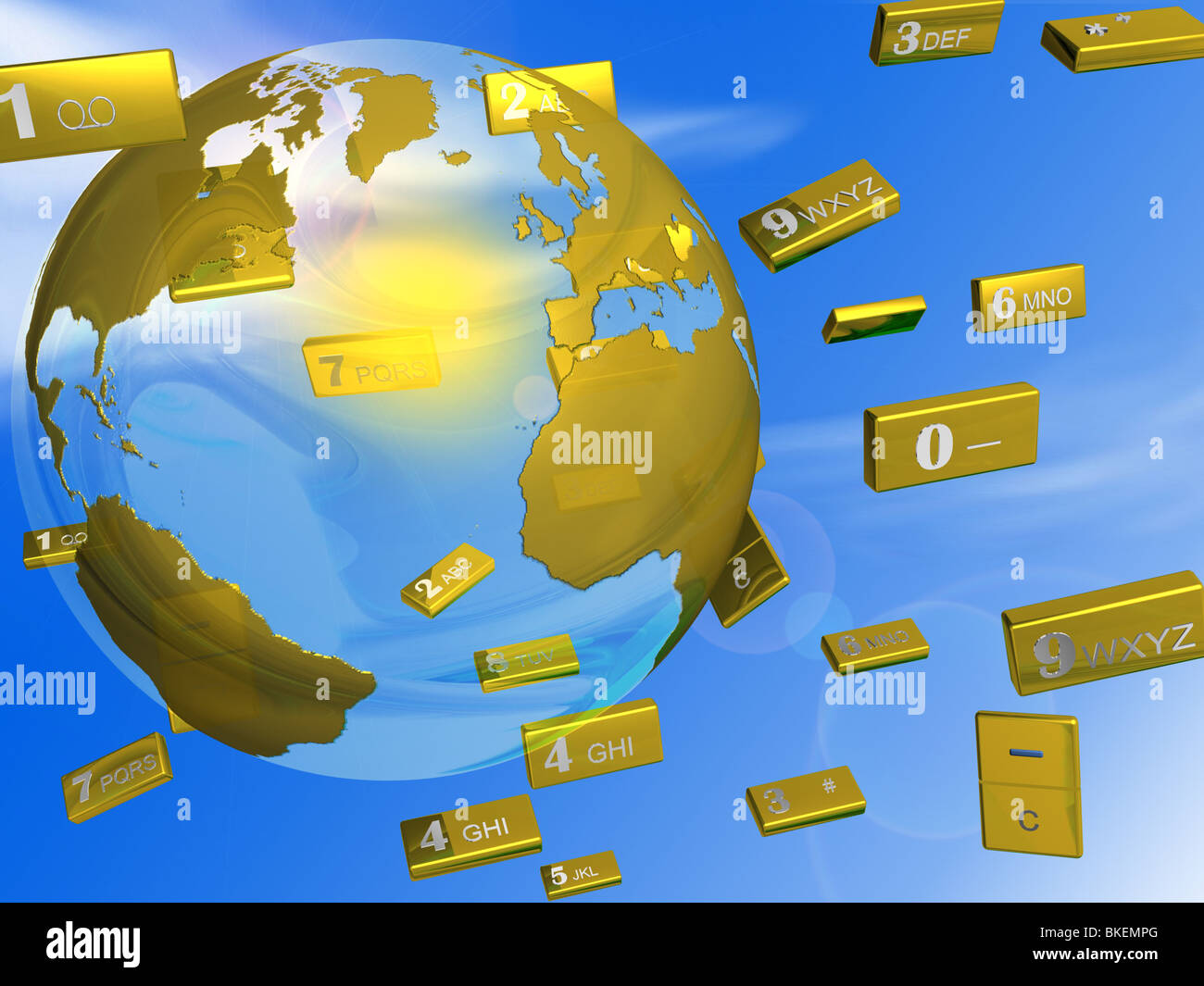 key telephone portable Stock Photo - Alamy
