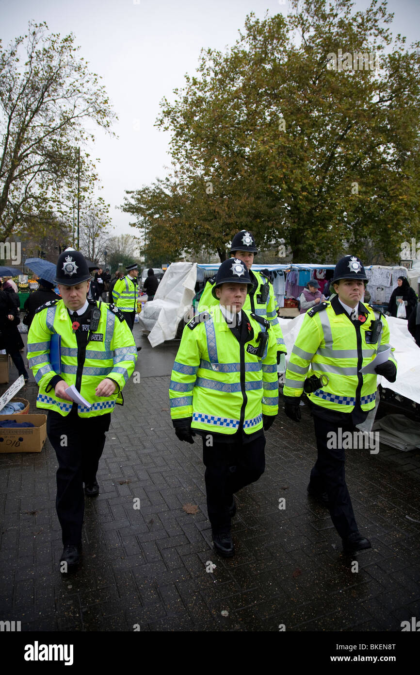 Police on patrol Stock Photo - Alamy