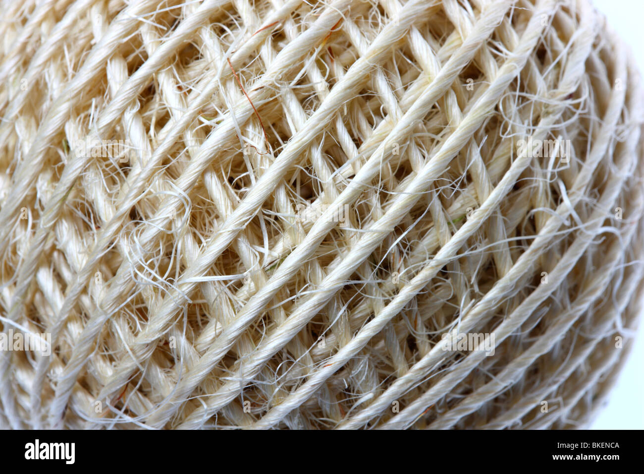 package cord, coiled to a role Stock Photo - Alamy