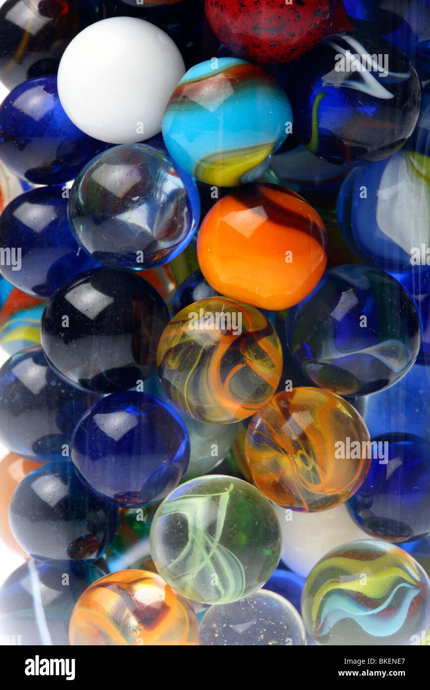 glass marbles, colorful Stock Photo - Alamy