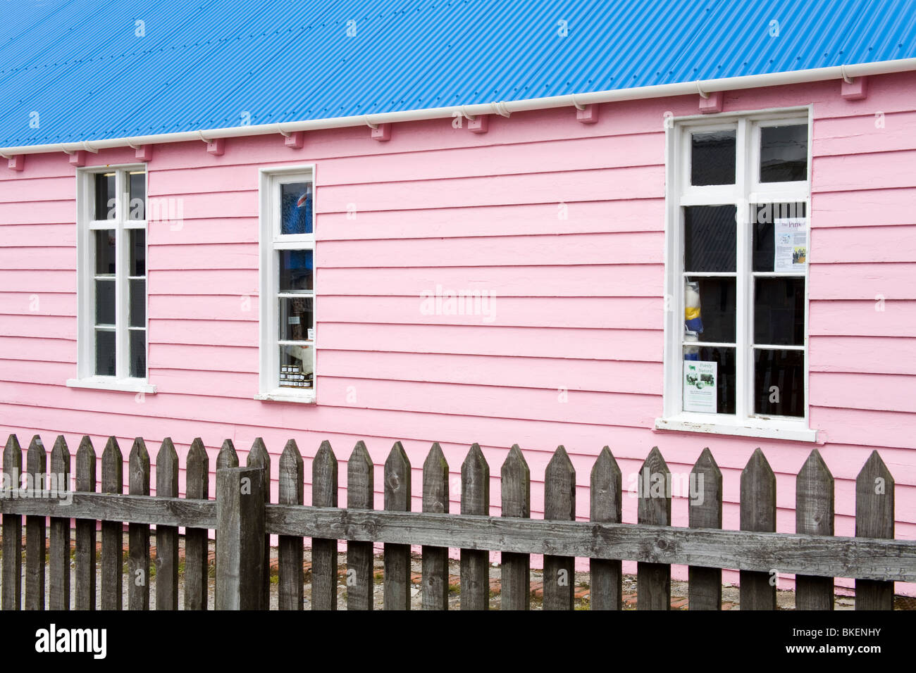 The Pink Shop in Port Stanley, Falkland Islands (Islas Malvinas ...