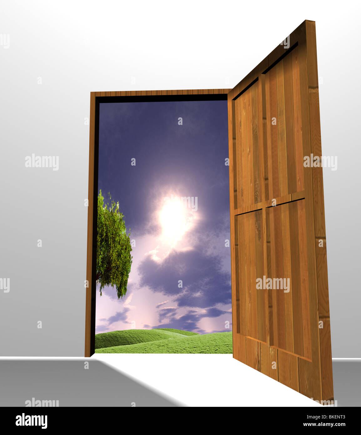 Unreal door hi-res stock photography and images - Alamy