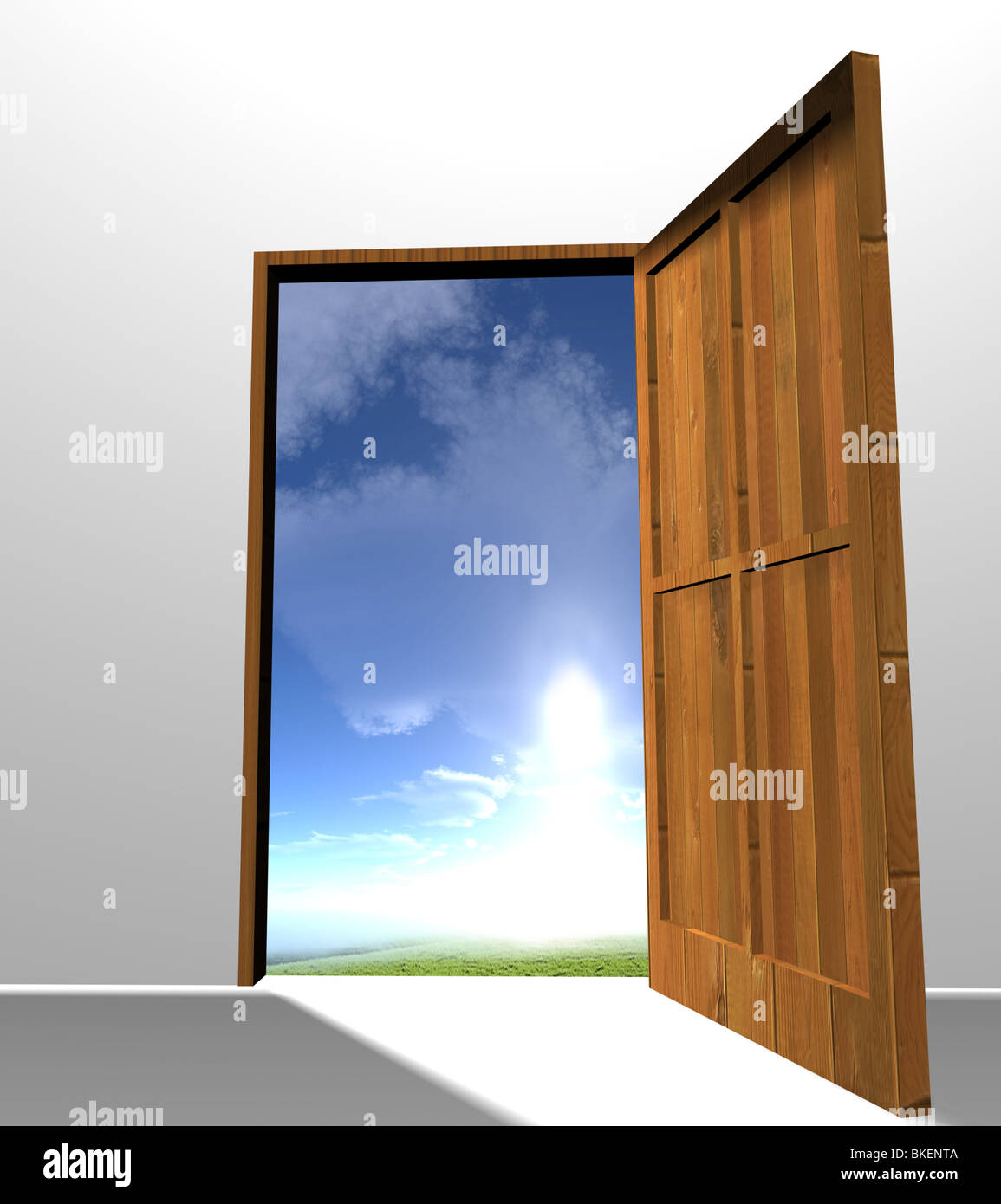 Unreal door hi-res stock photography and images - Alamy