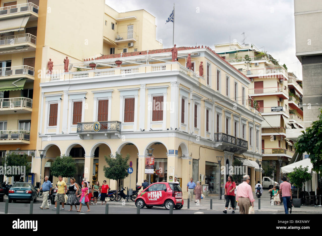 Plateia Georgiou, Central City Square, Patras, Greece Stock Photo - Alamy