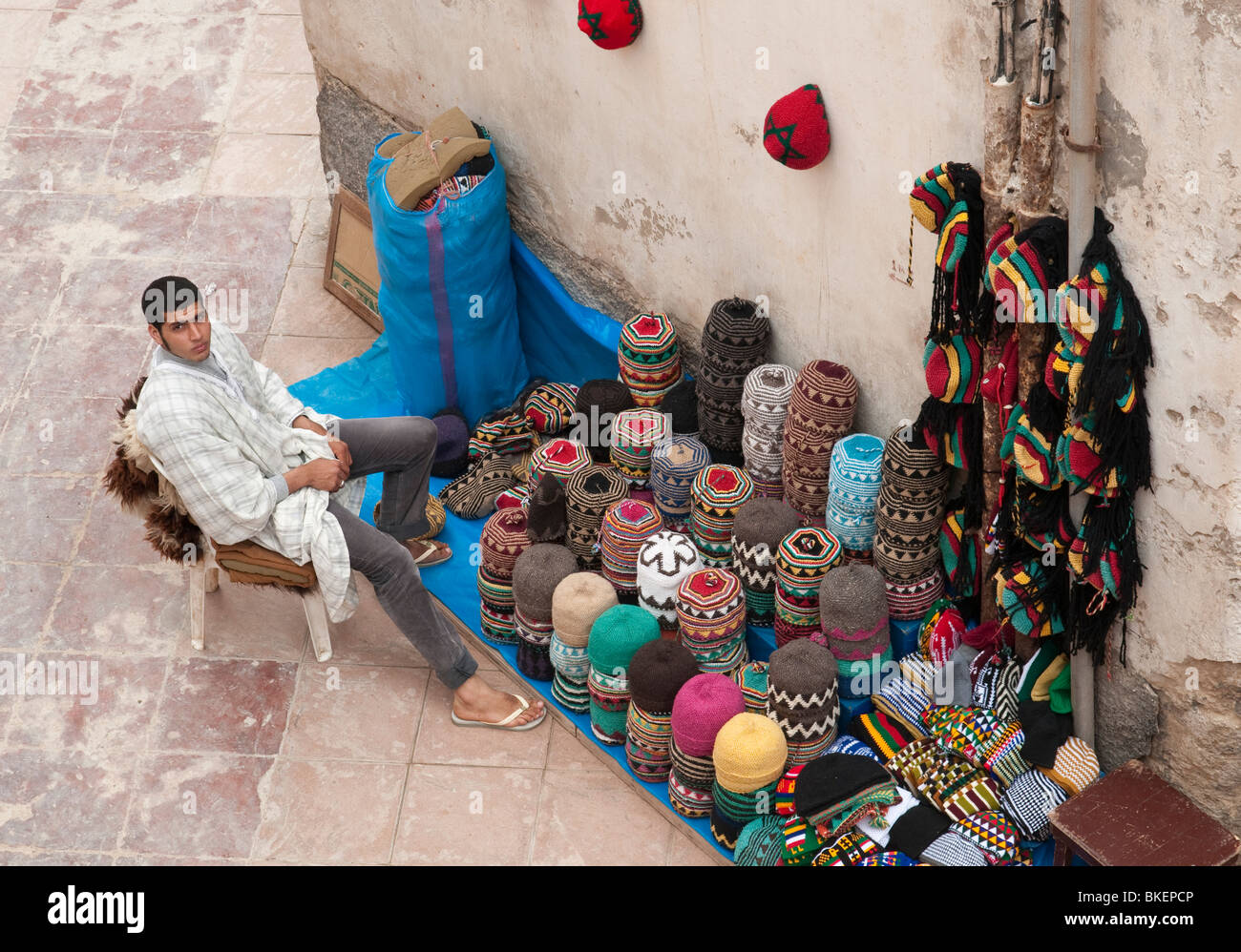 Traditional moroccan hats hi-res stock photography and images - Alamy