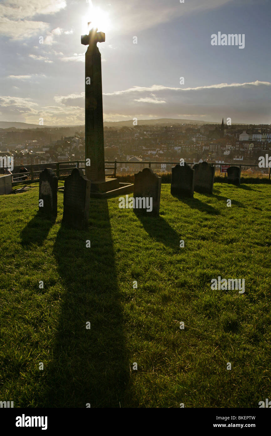 Marys churchyard whitby hi-res stock photography and images - Alamy