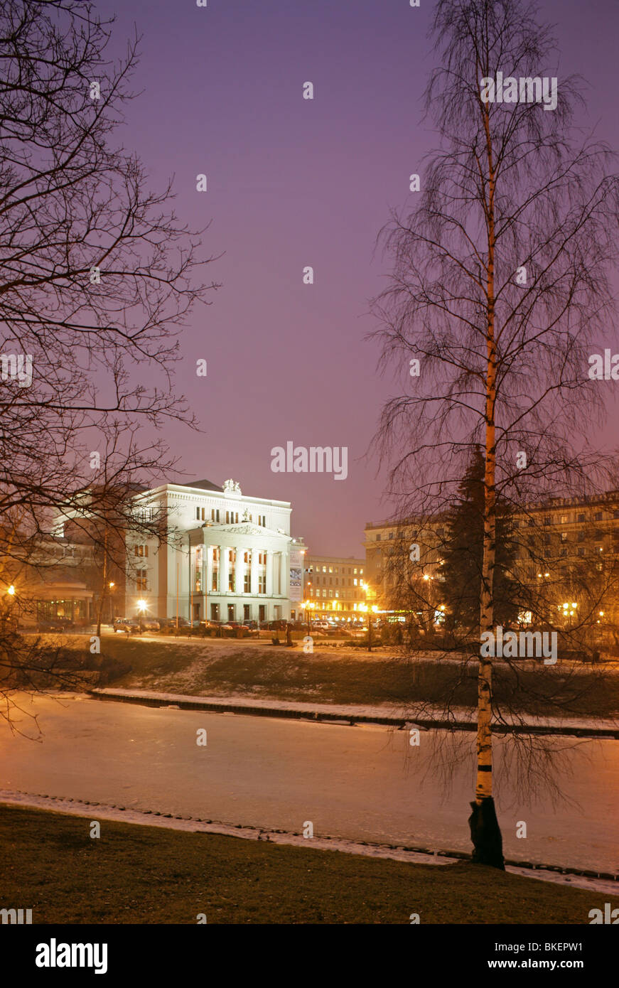 Riga latvian national opera house hi-res stock photography and images ...