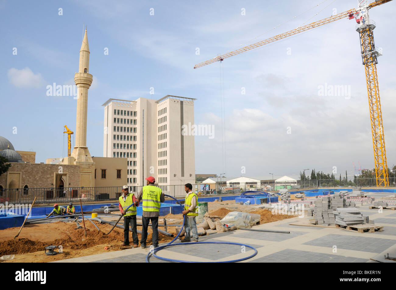 LEBANON. RECONSTRUCTION OF DOWNTOWN BEIRUT BY SOLIDERE CONSORTIUM SET ...