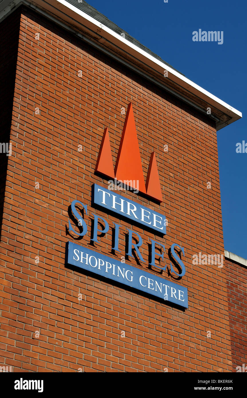 Three Spires Shopping Centre, Lichfield, Staffordshire, England, UK ...