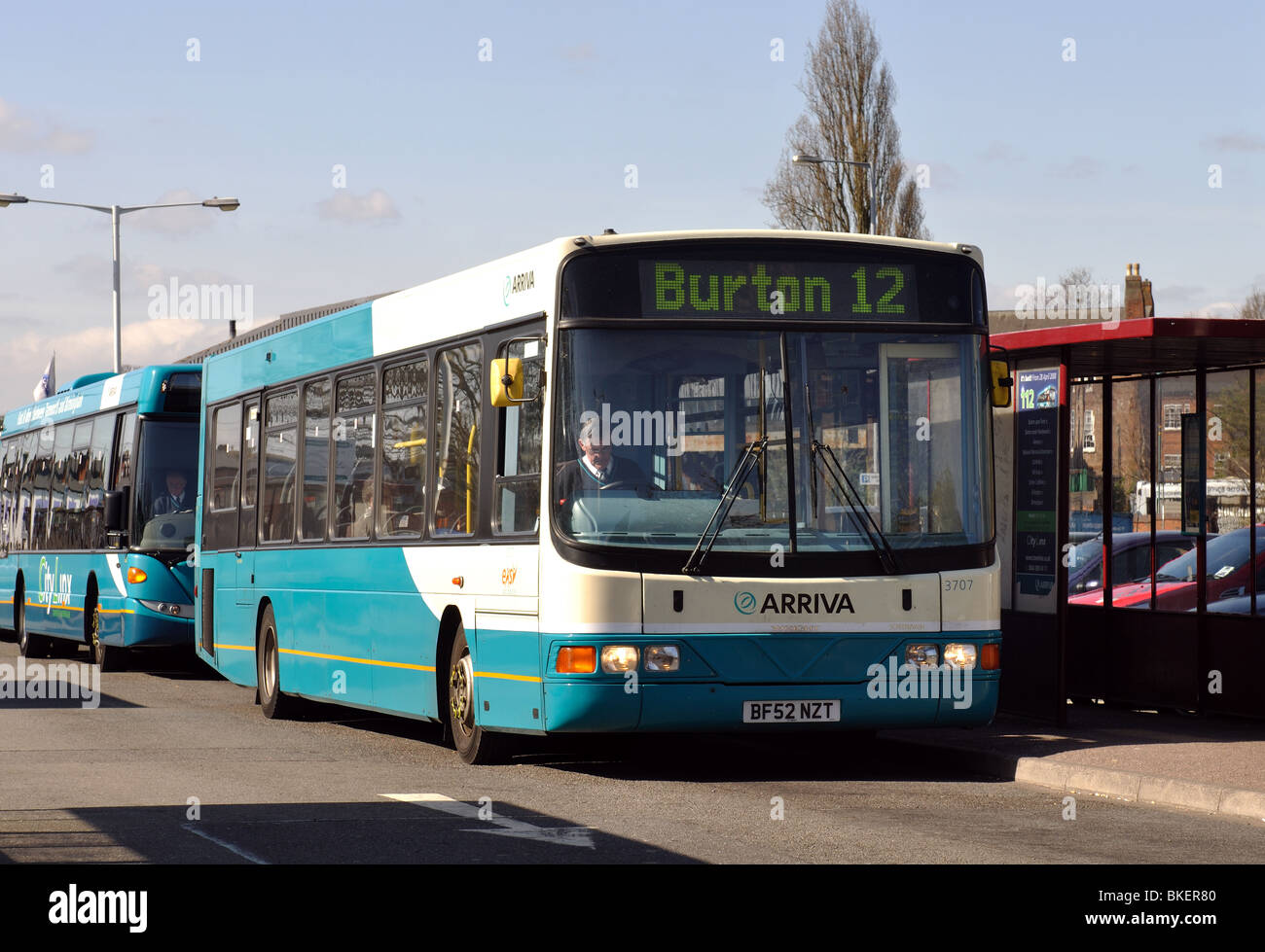 Arriva bus at Lichfield Bus Station, Staffordshire, England, UK Stock ...