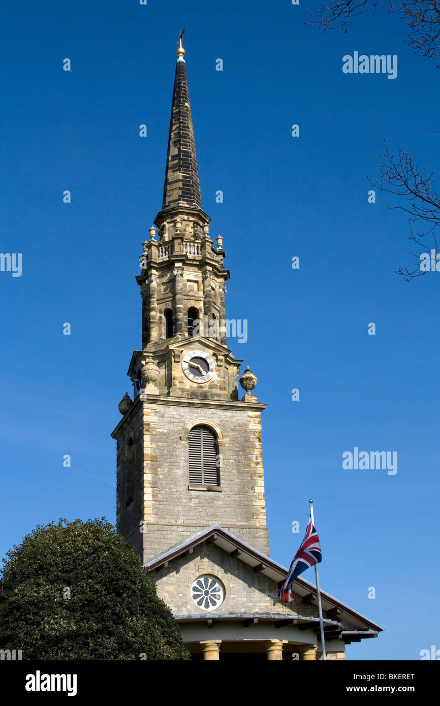 St Lawrence church, Mereworth, Kent, England Stock Photo - Alamy