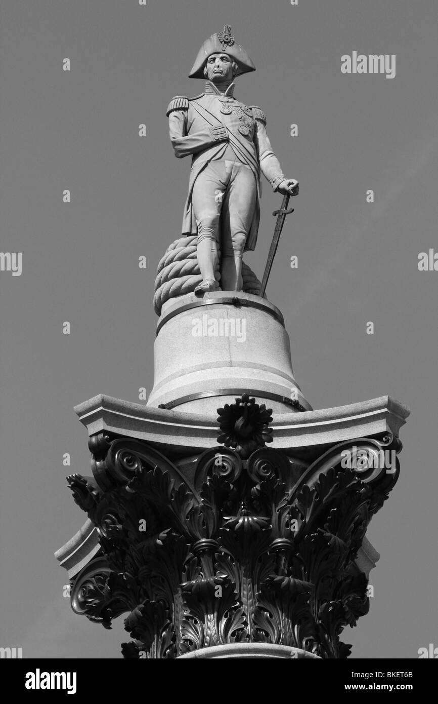 Nelson's Column Trafalgar Square in honour of Admiral Nelson london ...