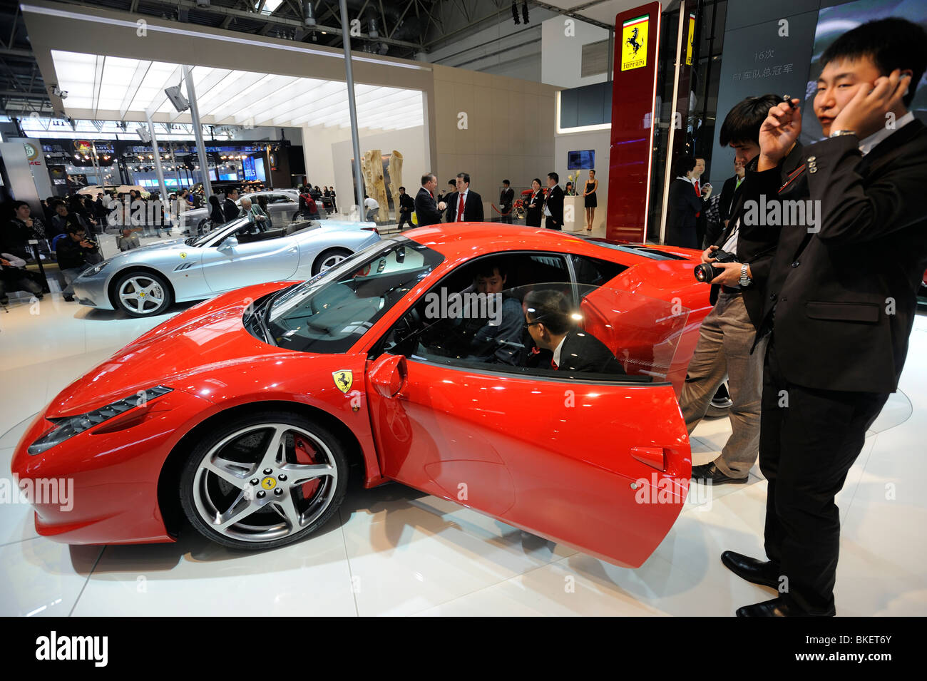 Ferrari stand hi-res stock photography and images - Alamy