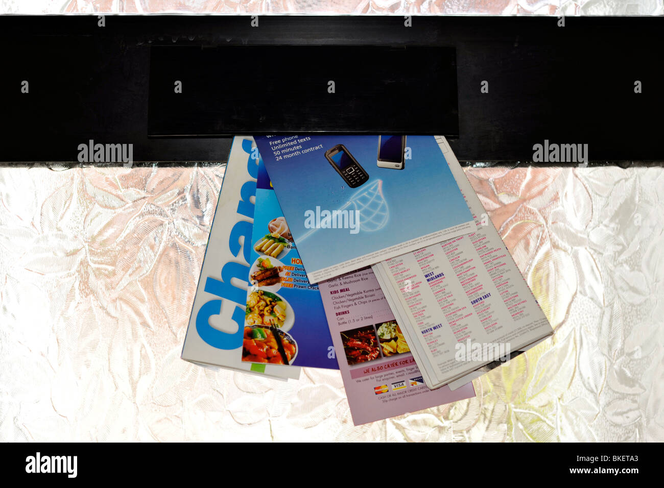 Junk mail letter box hi-res stock photography and images - Alamy