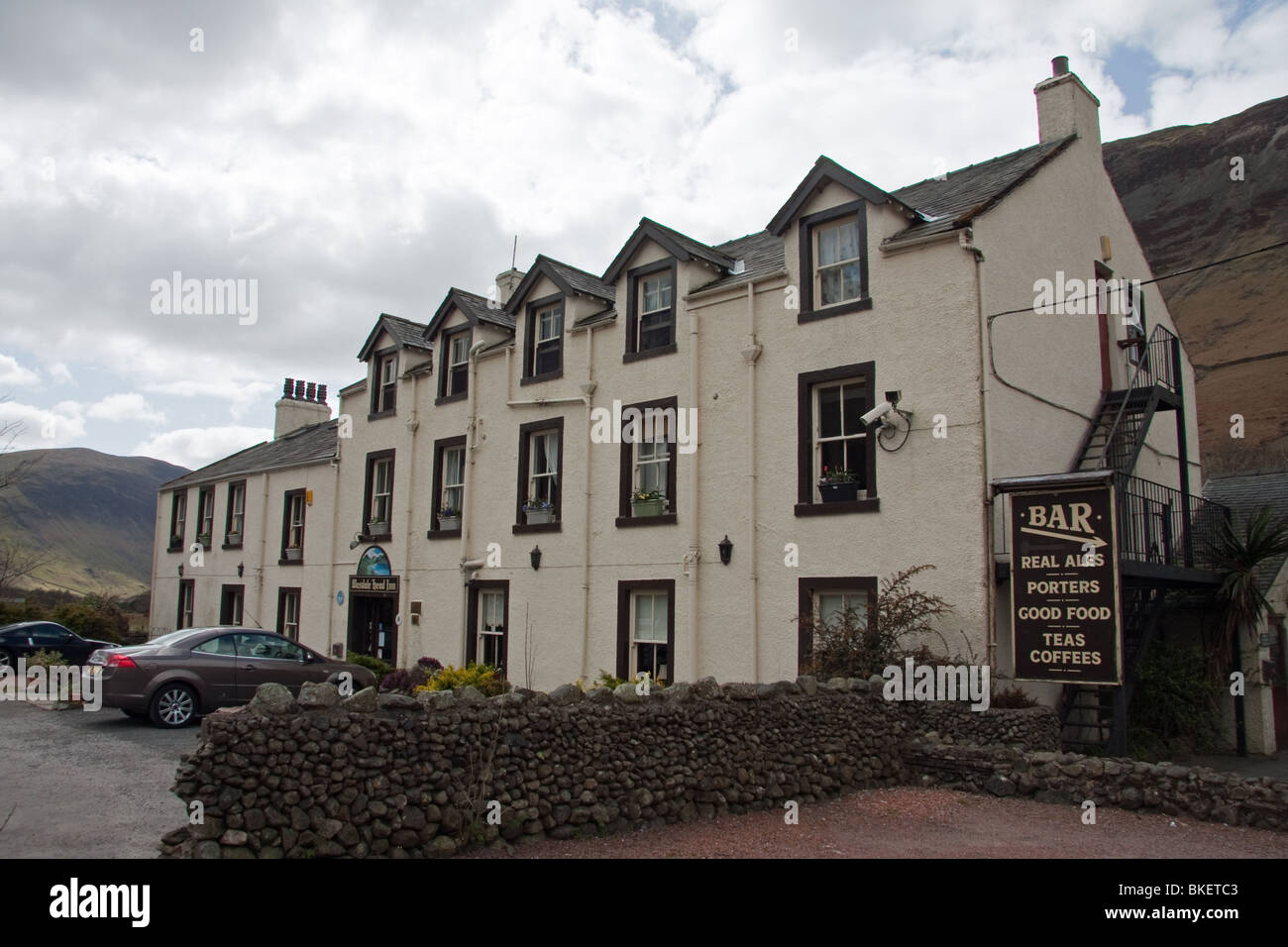Wasdale Head Inn, Wasdale Head, Cumbria Stock Photo - Alamy
