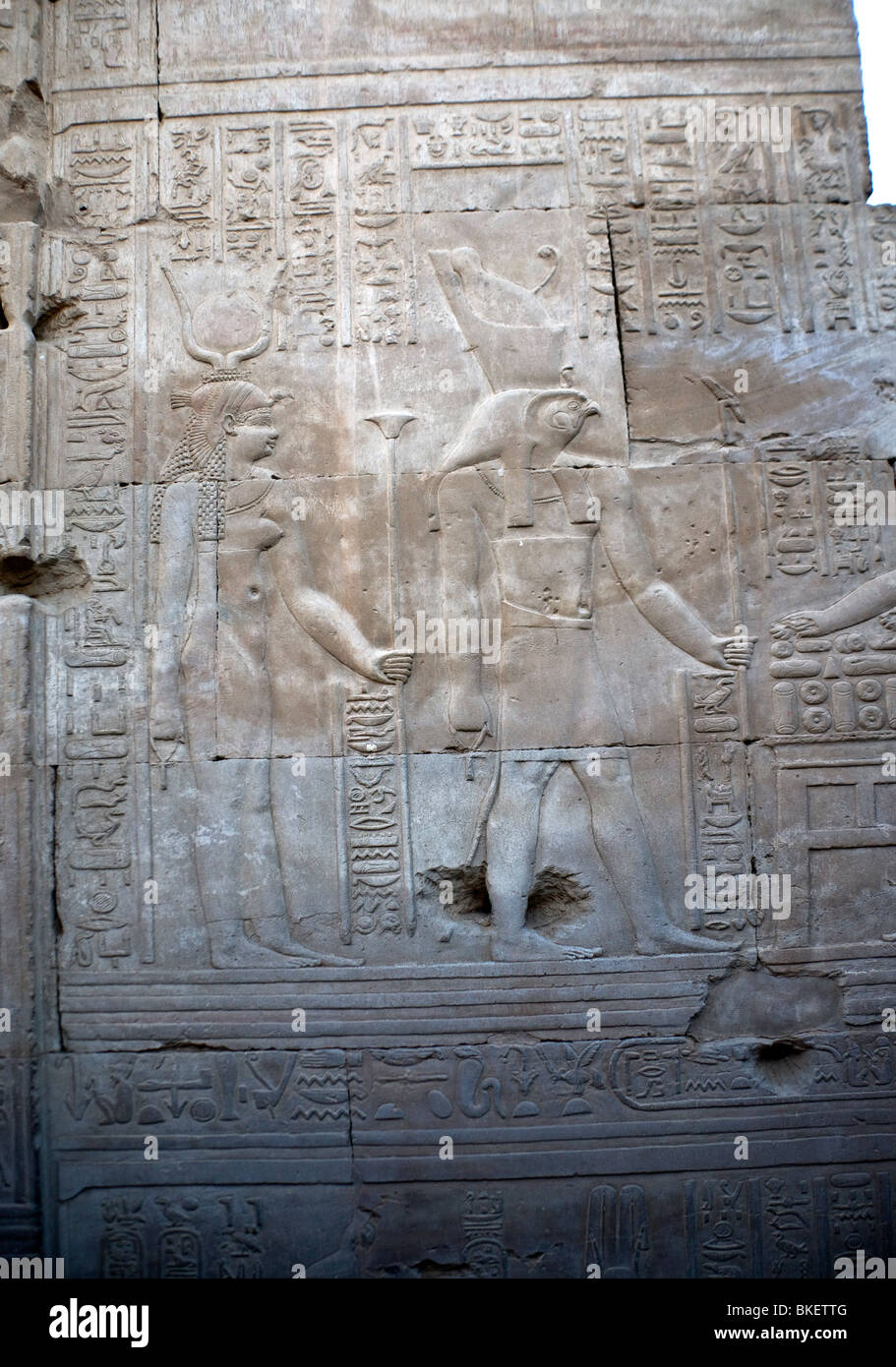 Relief in the wall of the temple hi-res stock photography and images ...