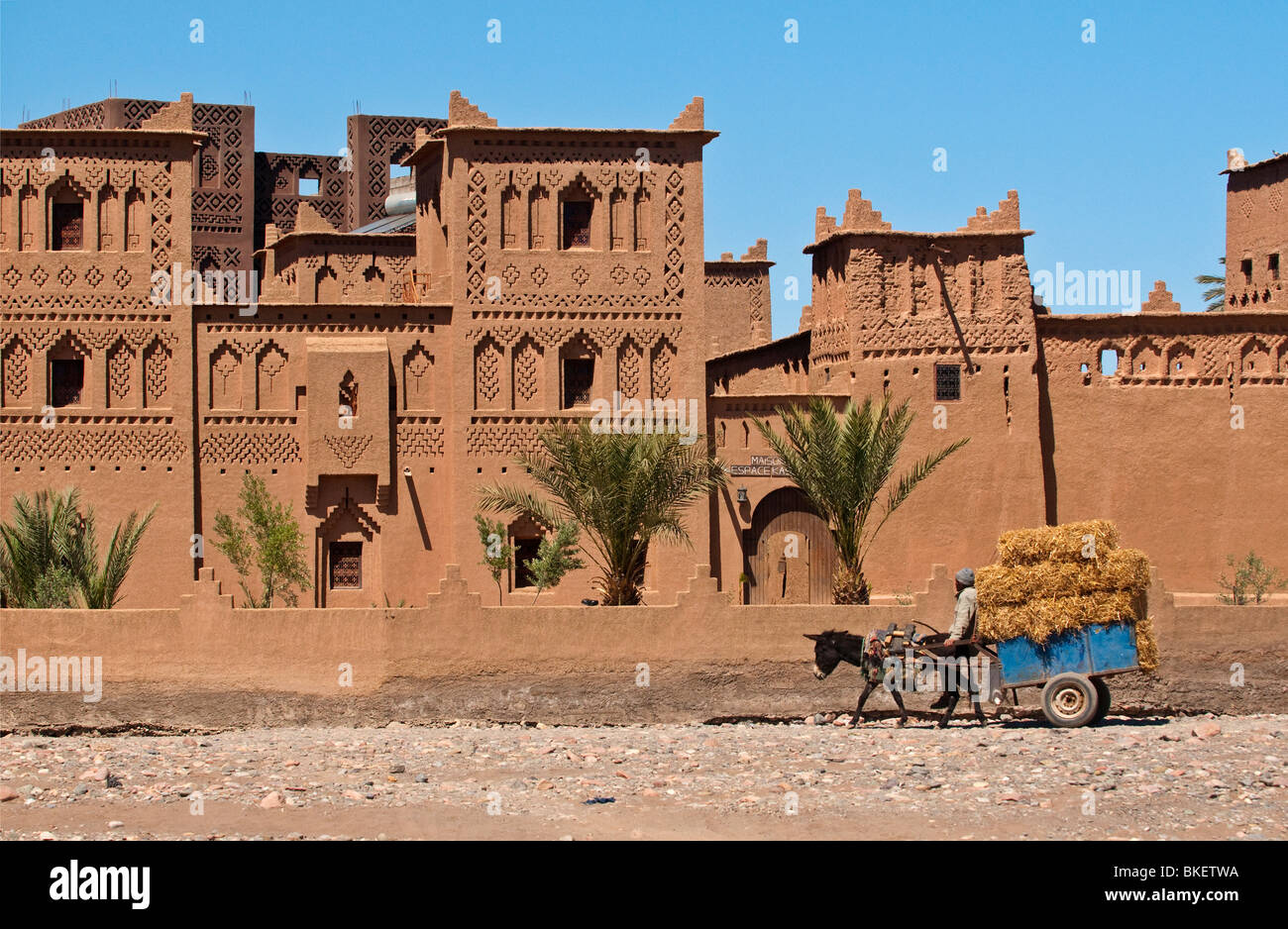 Amerhidil Kasbah in the oasis town of Skoura, Morocco Stock Photo - Alamy