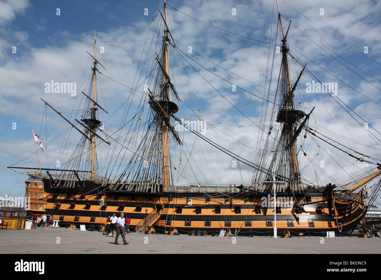 View of hms victory hi-res stock photography and images - Alamy