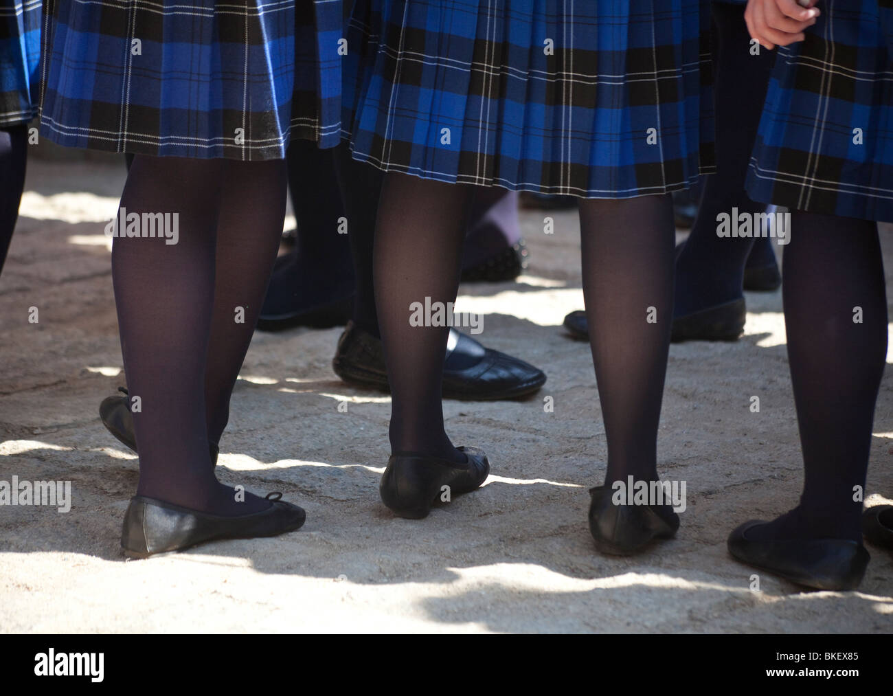 School girl legs hi-res stock photography and images - Alamy