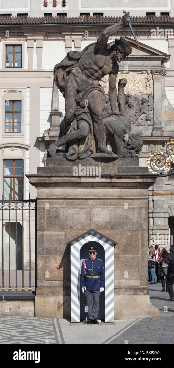 Prague castle uniform hi-res stock photography and images - Alamy