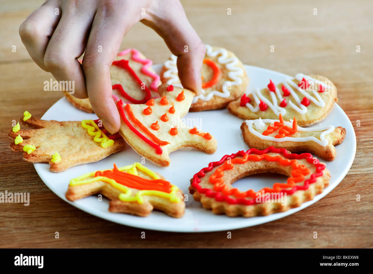 Cutout cookies hi-res stock photography and images - Alamy